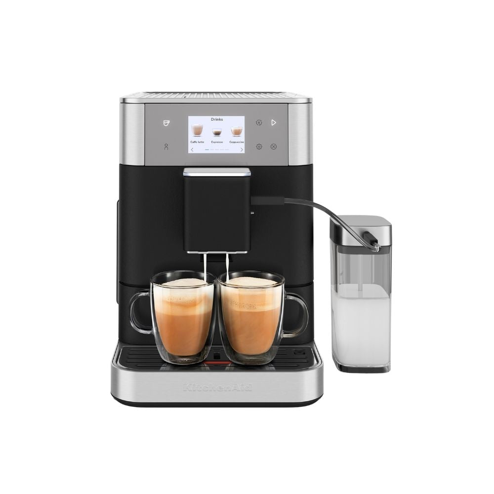 KitchenAid Super Automatic Espresso Machine KF7 - Cast Iron Black ...