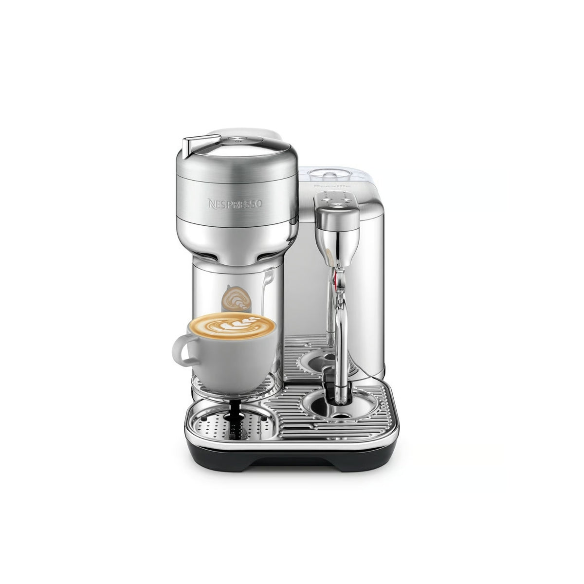 Nespresso Vertuo Creatista Coffee Pod Machine by Breville - Brushed St ...
